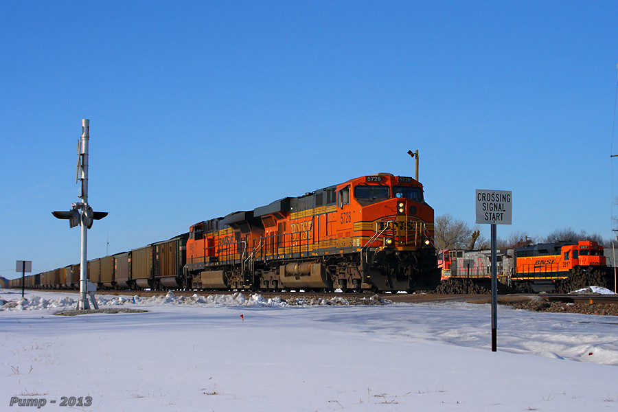 Eastbound BNSF Loaded Coal Train